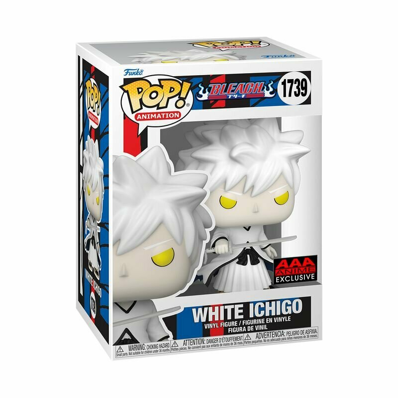 Фигурка Funko Pop! Bleach: White Ichigo (Стикер AAA (Фанко Поп Белый Ичиго из аниме Блич))