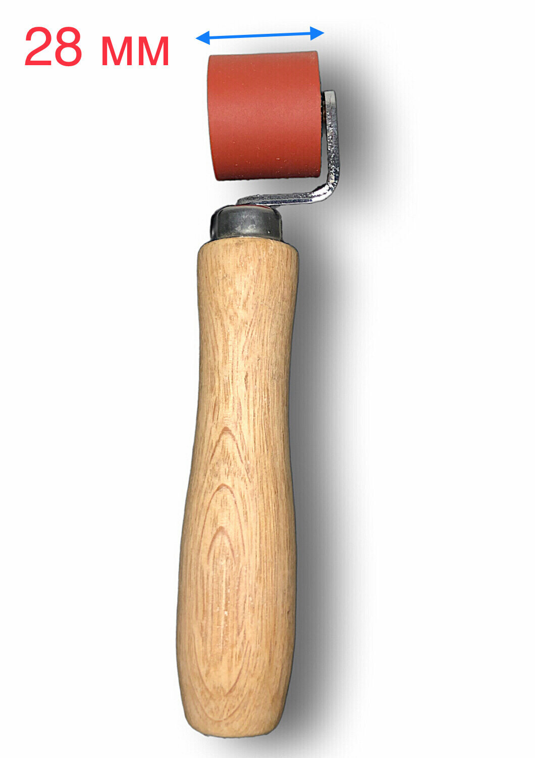 Силиконовый прижимной ролик 28 мм,