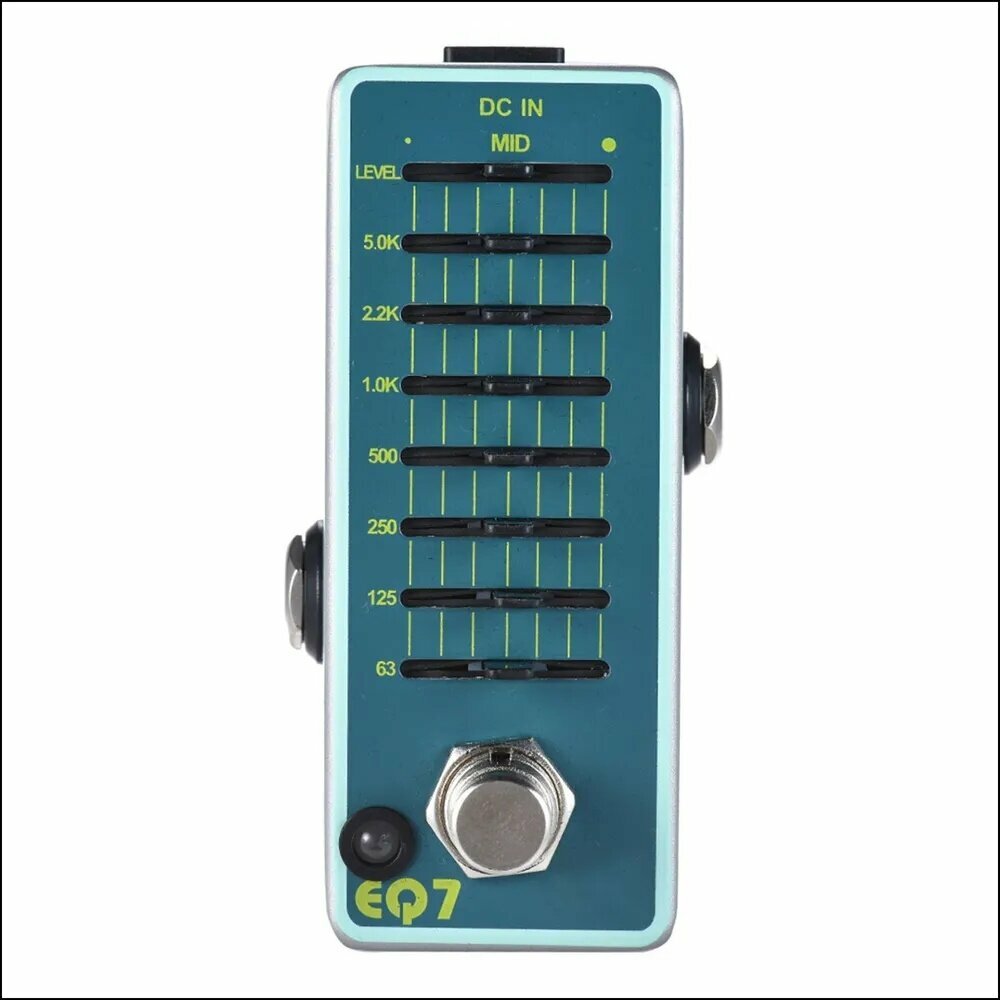 Педаль эффектов для гитары, ENO EX EQ7, 7-полосный эквалайзер