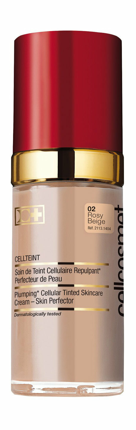 Cellcosmet Cellmen Cellteint Plumping Cellular Tinted Skincare Тонирующий крем | 02 - Rosy Beige 30мл