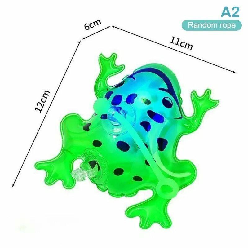 Чистая красная надувная мини Лягушка воздушный шар кулон
