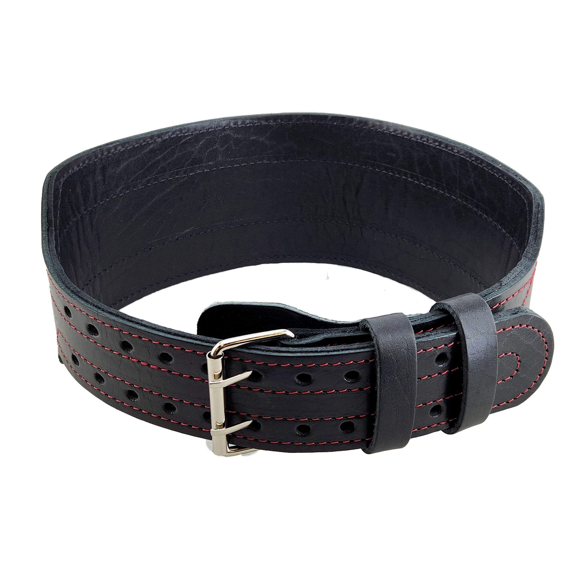 Пояс ремень для гиревого спорта из натуральной кожи XL