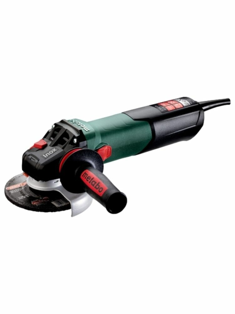 Угловая шлифмашина (болгарка) Metabo WEV 17-125 Quick Inox, 1700 Вт, 125 мм