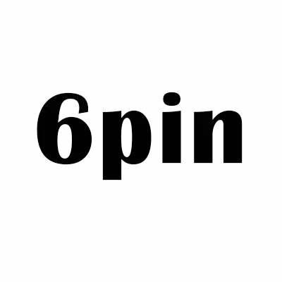 Силиконовый провод Sincelian 20-30 AWG, черный 24AWG, 6 pin