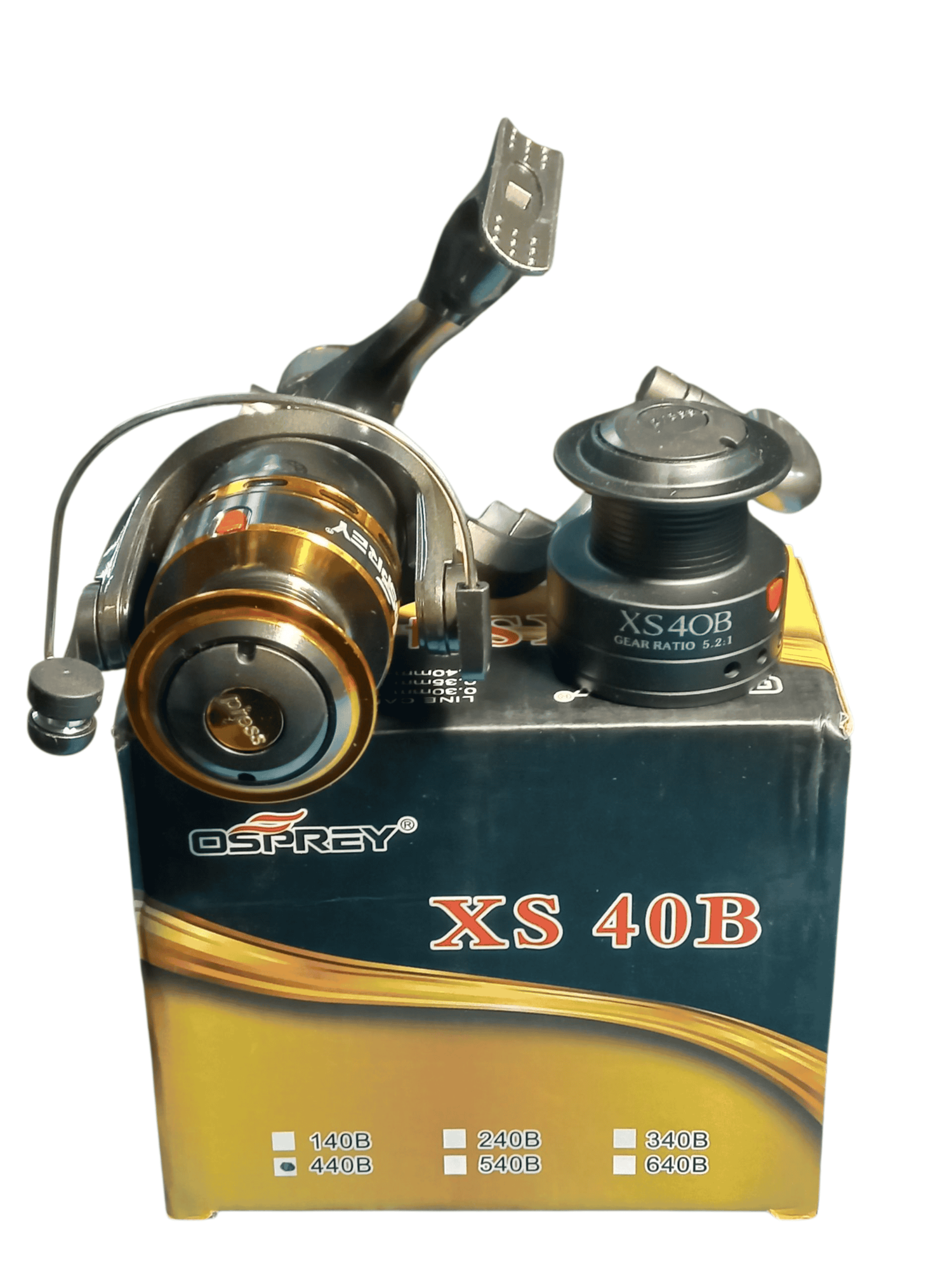 Катушка Osprey XS 340B 3 подш. зап. шпуля