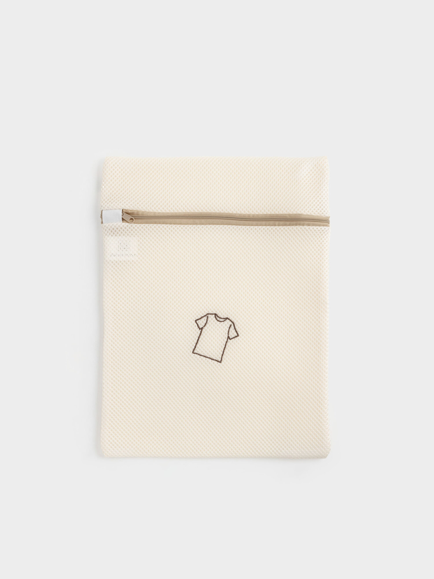 Мешок для стирки одежды, 30х40 см, полиэстер, бежевый, Safety new