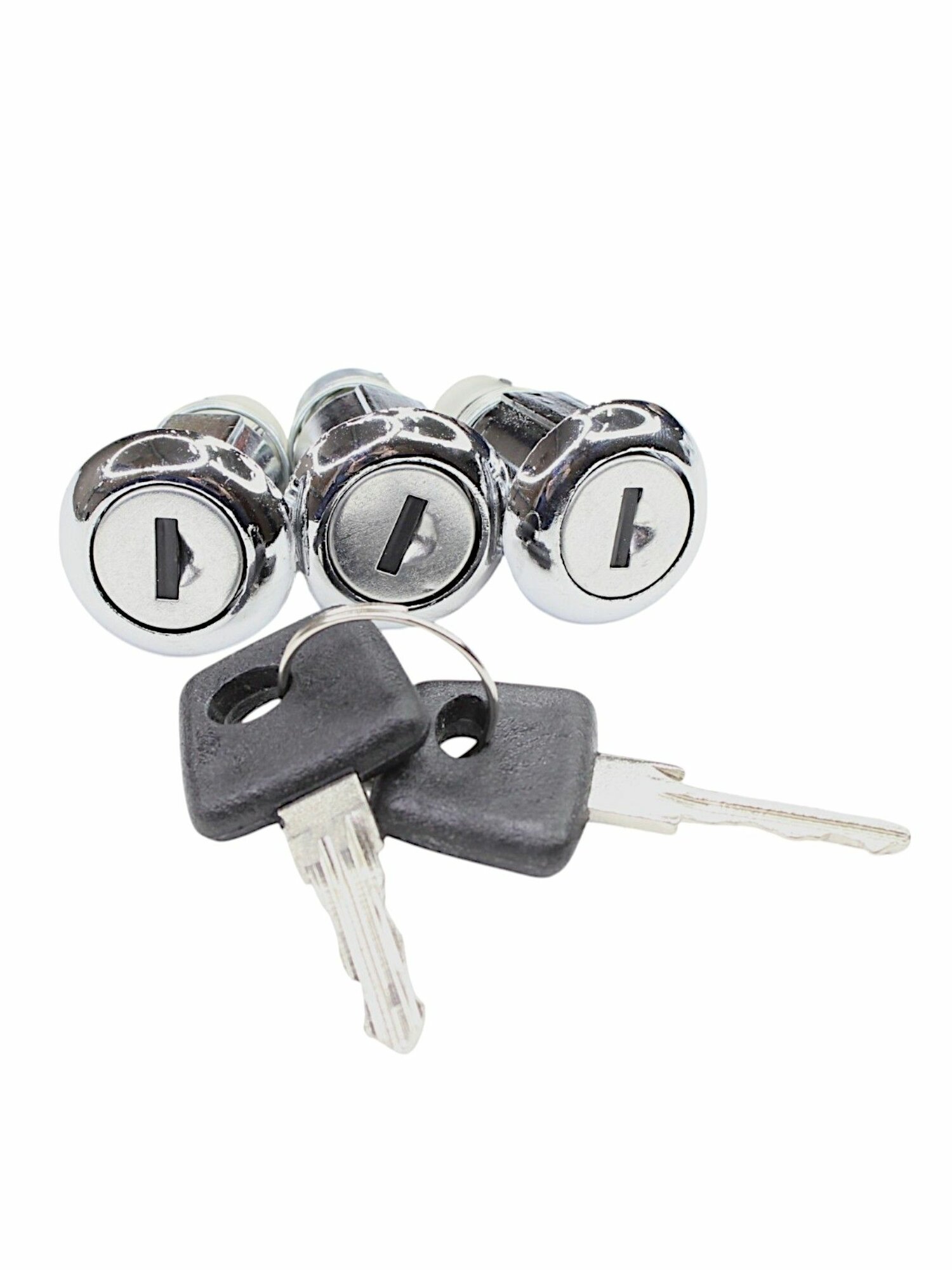 Личинки замка двери УАЗ Патриот (3 личинки, 2 ключа)