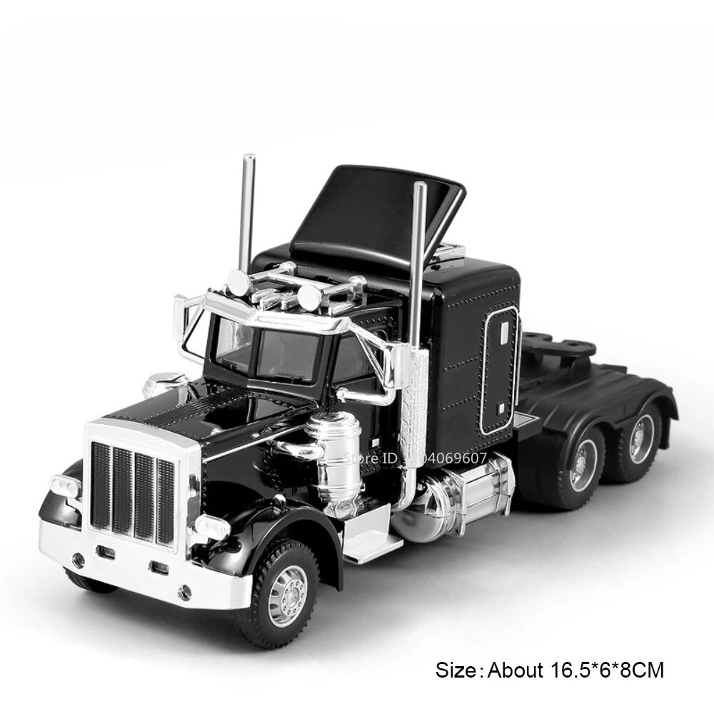 Модель грузовика Peterbilt 1:50, черный