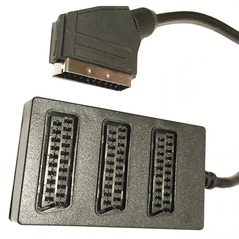 Кабель-разветвитель SCART 3 Way AXONUS 0,35 м