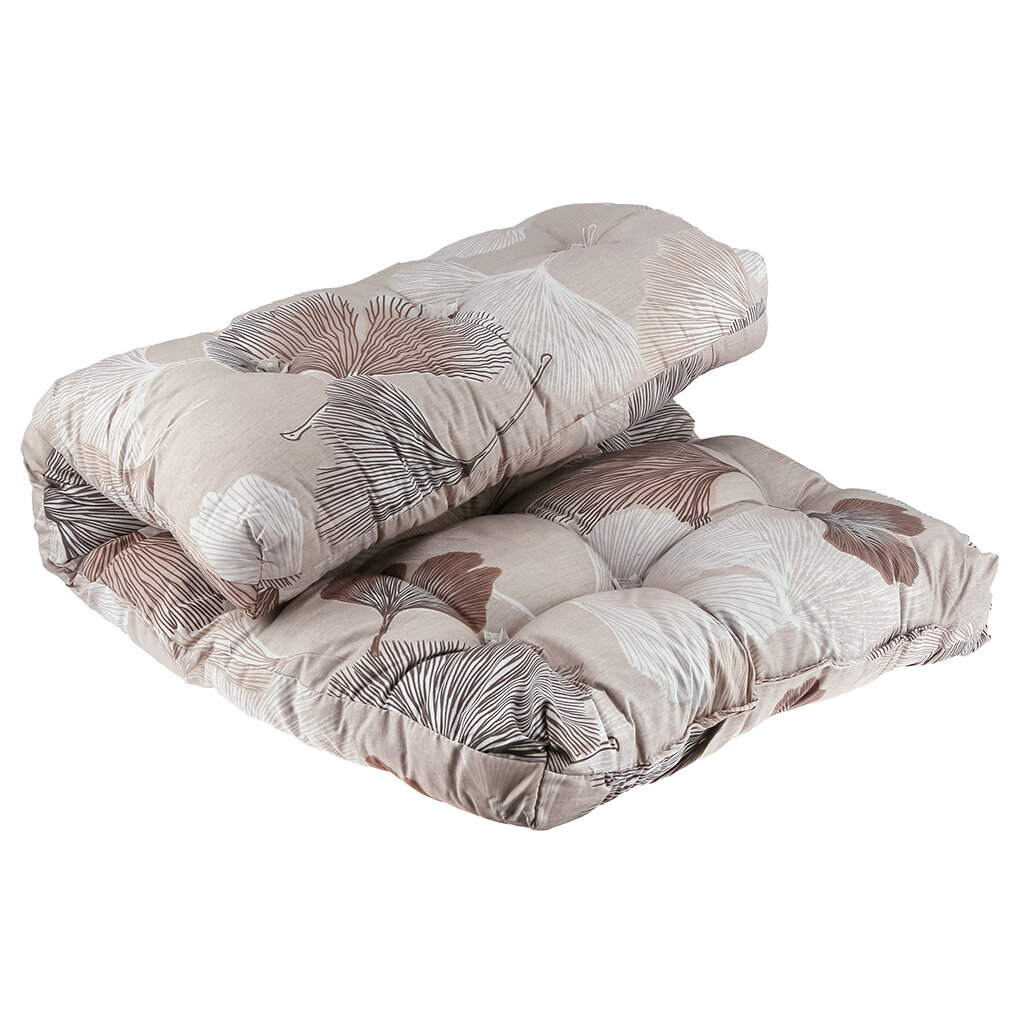 Матрас ватный КНР Эконом, ясельный, 60х120х8 см, наполнитель РВ, регенерированное волокно с хлопком (М 60/120/8-РВ-Пс-Я)