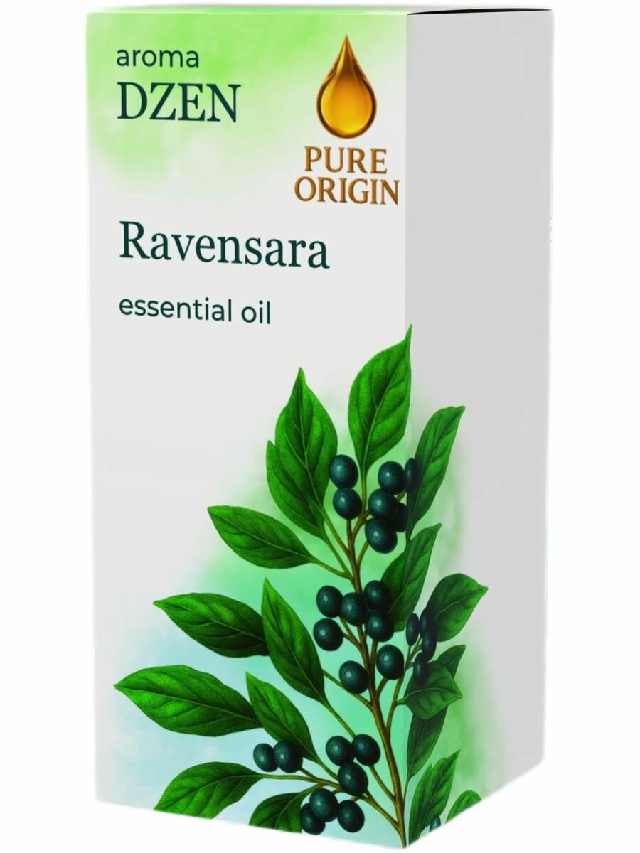 Эфирное масло Равенсара Aroma Dzen, для ароматерапии, для бани и сауны, 3 мл