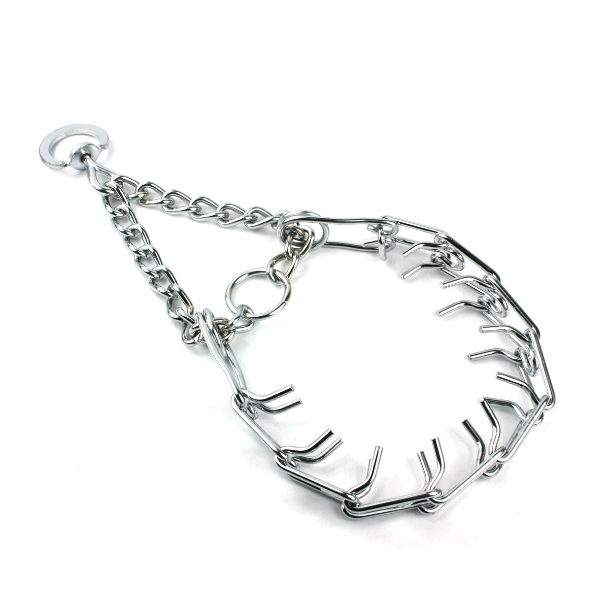 Съемный ошейник для стимуляции, цепочка для дрессировки собак, ошейник, металлическое железное ожерелье для собак,