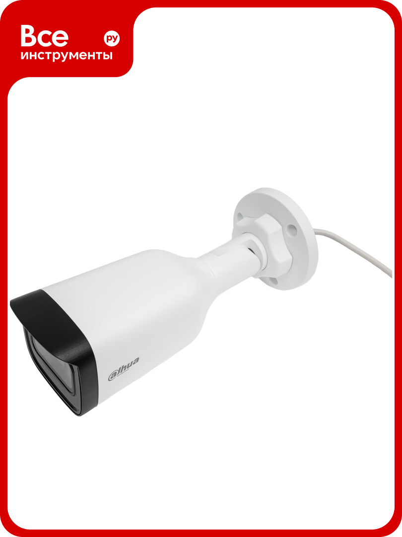 Видеокамера уличная Dahua IP с вариофокальным объективом DH-IPC-HFW1230T1P-ZS-S5, цилиндрический корпус, IP67 защита