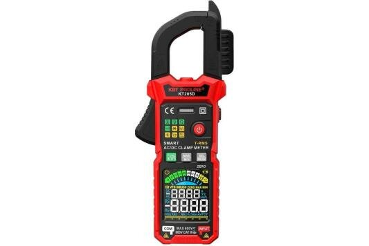КВТ Токовые клещи цифровые КТ 205D серия PROLINE 90386