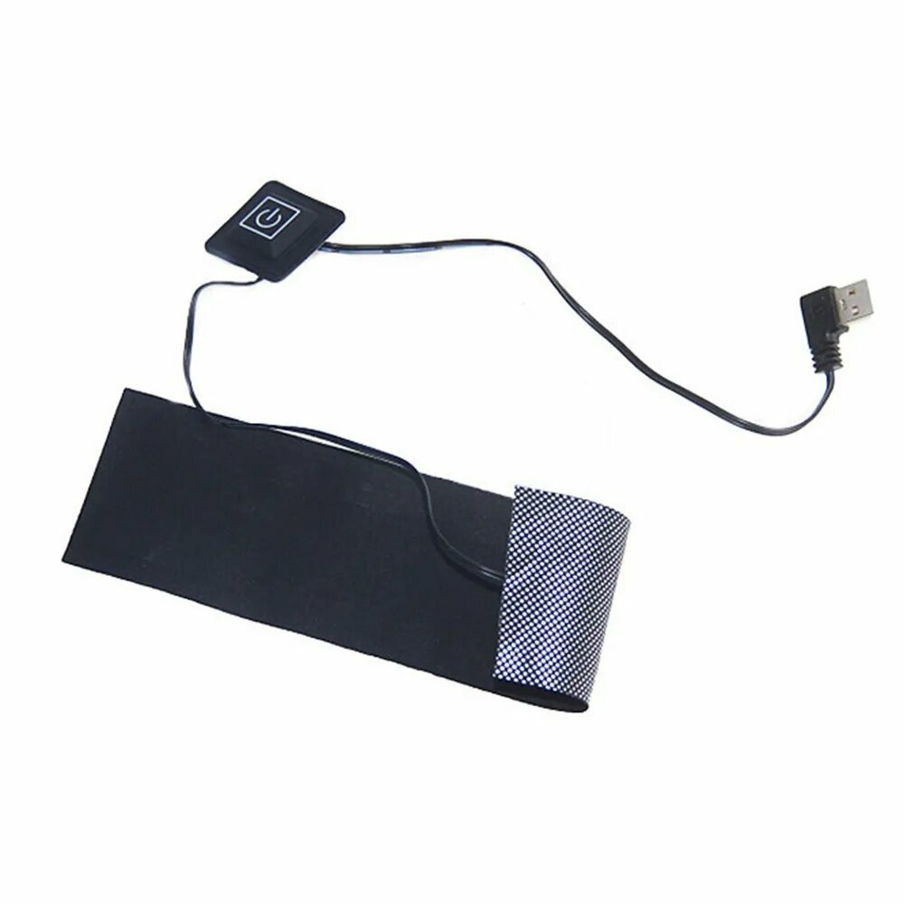 Подогреватель для еды USB, термостат, сохранение тепла, карбоновое волокно, 3 режима температуры, для офиса, с кабелем питания