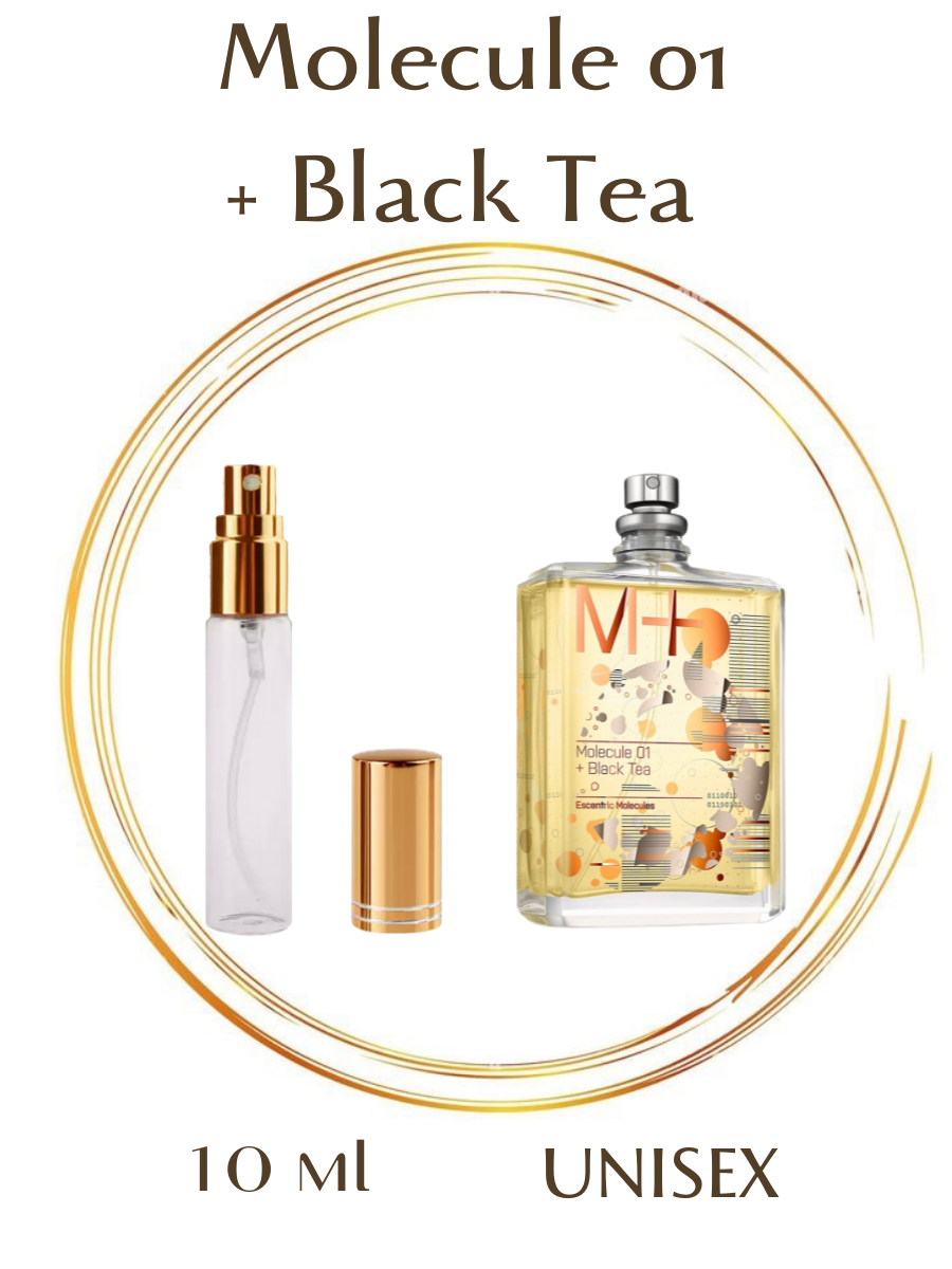 Духи парфюм Molecule 01 + Black Tea спрей 10 мл унисекс, фужерные