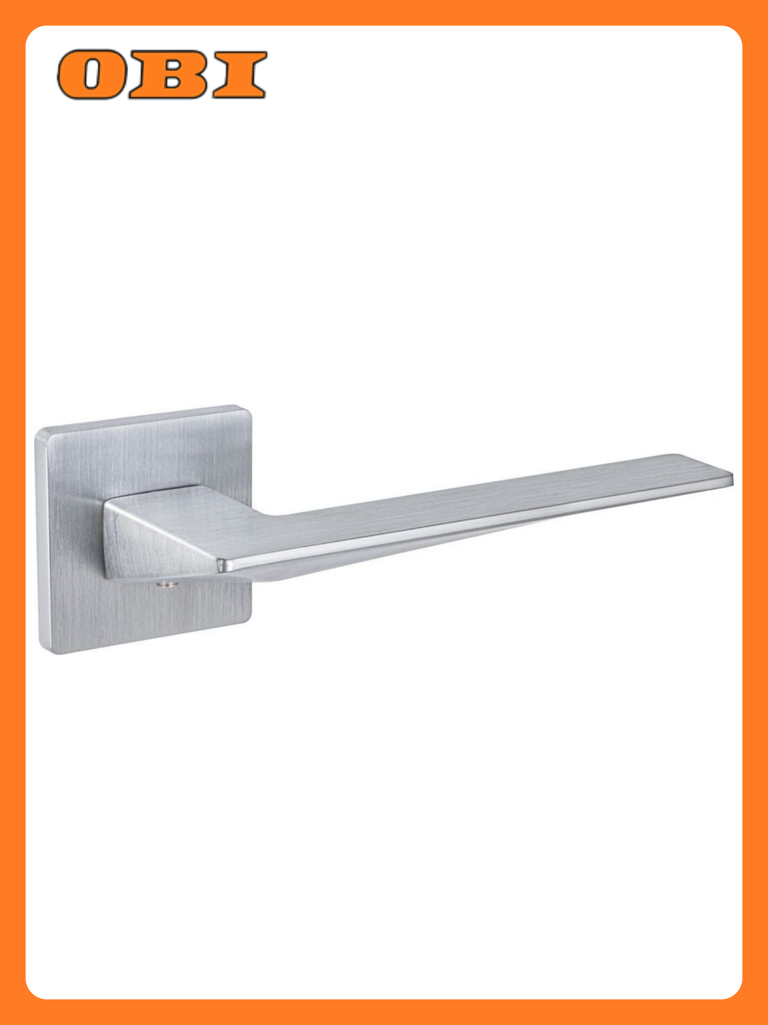 Дверная ручка раздельная K. SL52. PHANTOM (PHANTOM SL) SSC-16 сатинированный хром