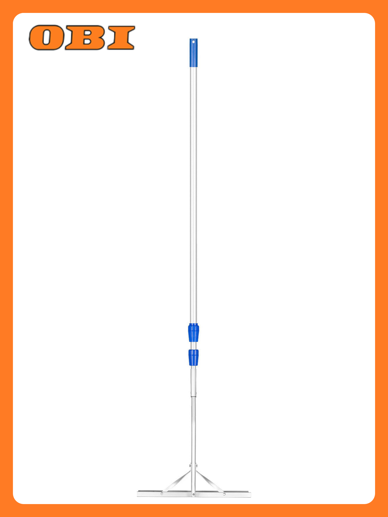 Скребок для снега Truper ROOF-RK телескопический с держателем 45х480 см