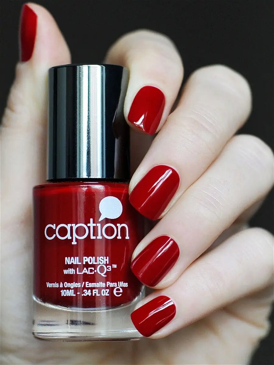 Лак для ногтей CAPTION Young nails красный 10 мл