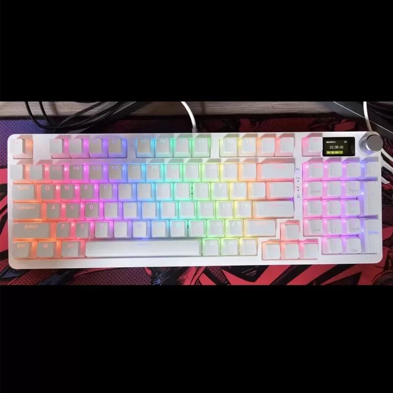 Кейкапы xtrfy k5 из PBT, тип «пудинг», для гейминга, совместимы с ATK68, Wooting60, Nano68, Fire68 Колпачки для клавиш
