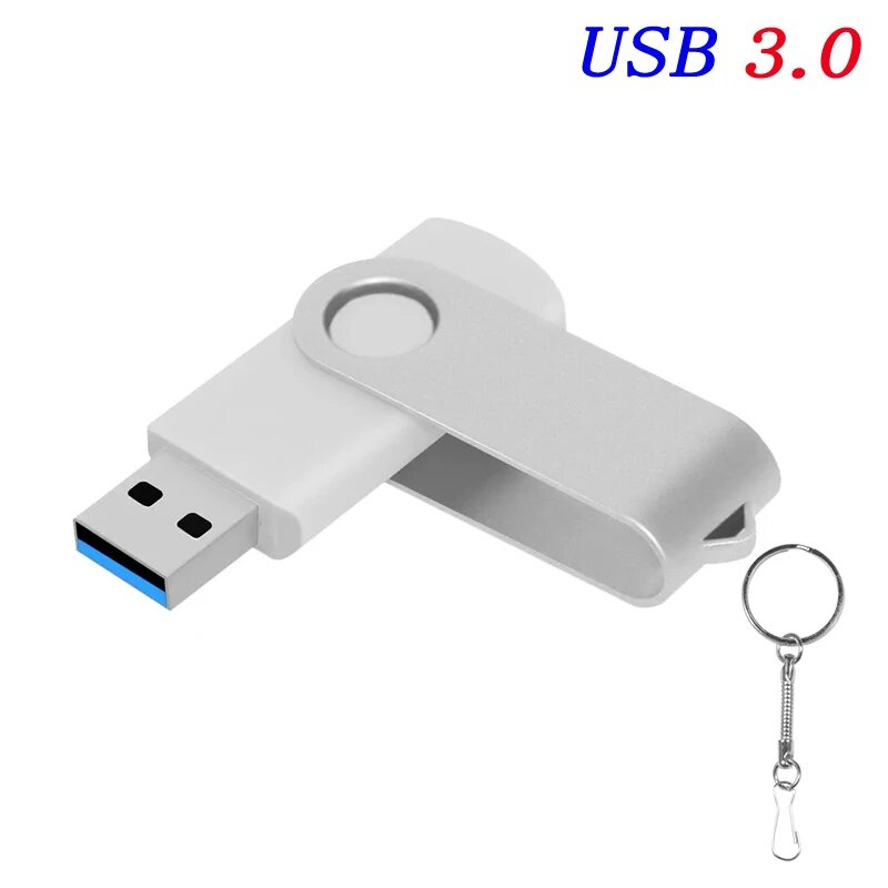 USB 3.0 флешка JASTER 32 ГБ, Белый цвет