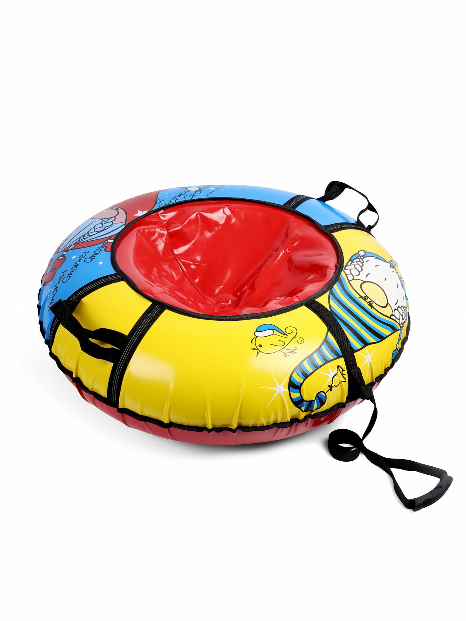 Тюбинг – ватрушка Gnome, диаметр чехла 93 см, разноцветная, тип: камерный