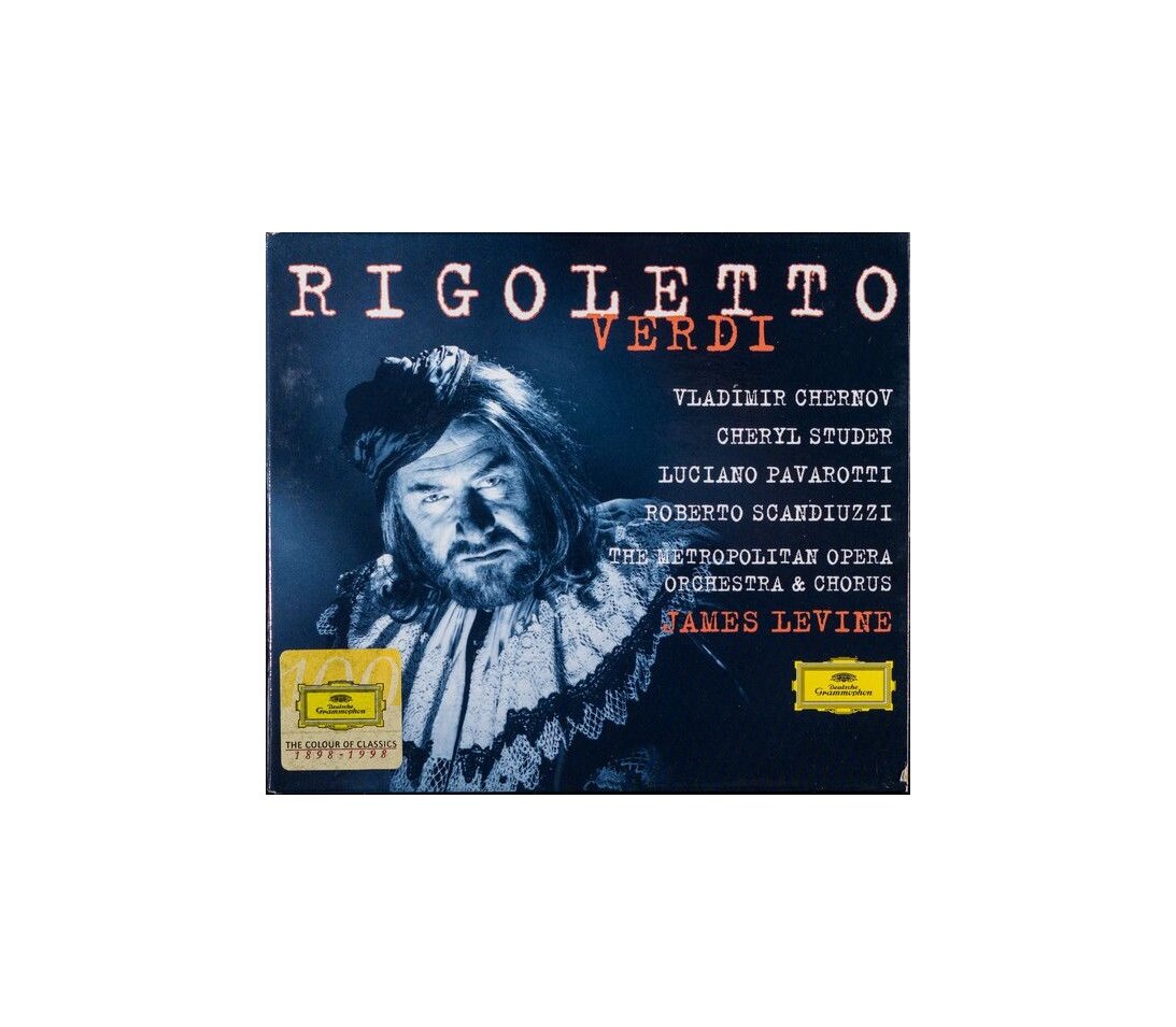Диск Verdi: Rigoletto. Chernov Studer Pavarotti. Metropolitan Opera, James Levine (2 CD)