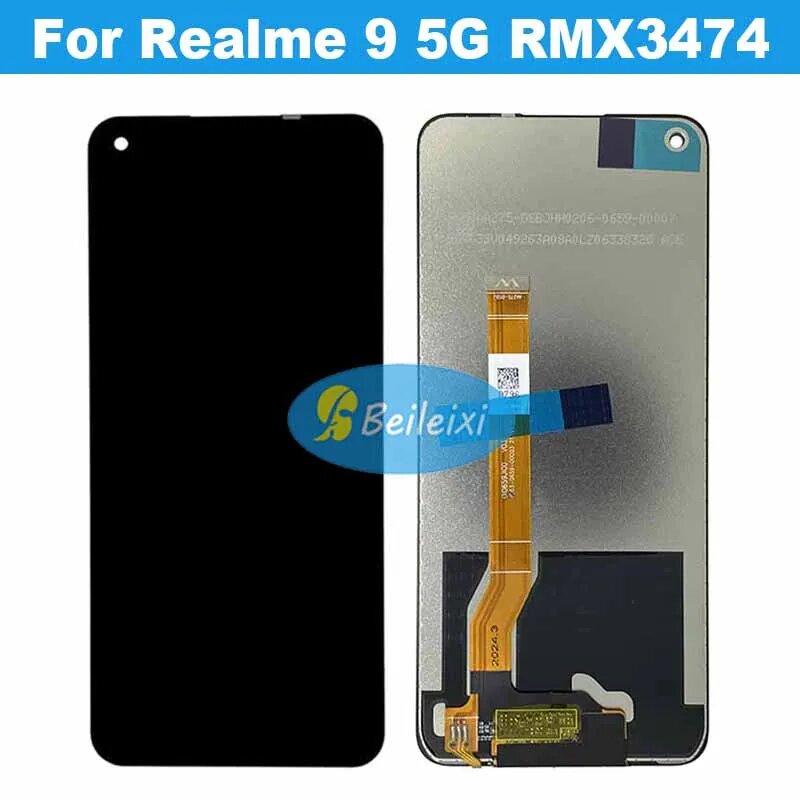 Для Realme 9 5G RMX3474 ЖК-дисплей