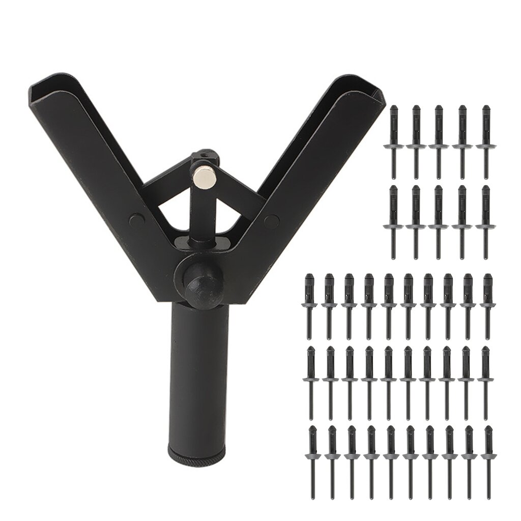 Антикоррозионный 41 шт, пластиковые клепальные пистолеты, набор инструментов для крепления с инструментом для быстрой установки для домашнего ремонта автомобилей своими руками