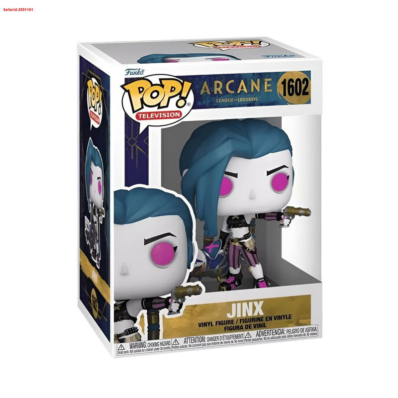 Фигурка Funko POP! Сериал Аркан (Arcane): Джинкс (Jinx) #1602