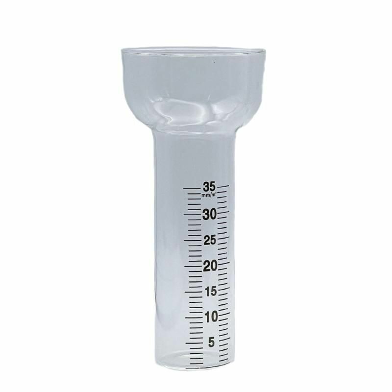 Стеклянный дождемер из боросиликатного стекла, - Фонарик № 1