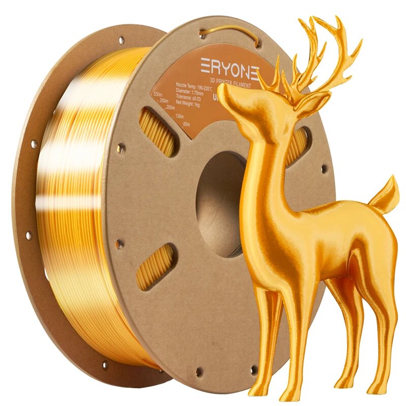 ERYONE Ultra SILK Gold PLA филамент для 3D-печати