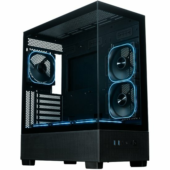 Корпус Xastra Q500 6ARGB-FG-C10-UC, черный