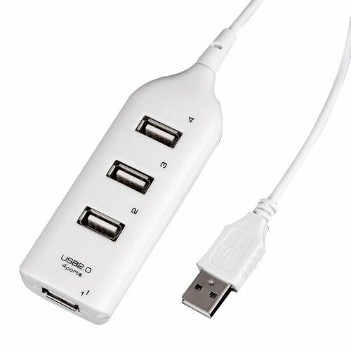 4-портовый концентратор с интерфейсом USB 2.0