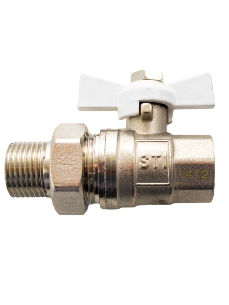 Кран шар. STI шт. нак. г.20 баб.