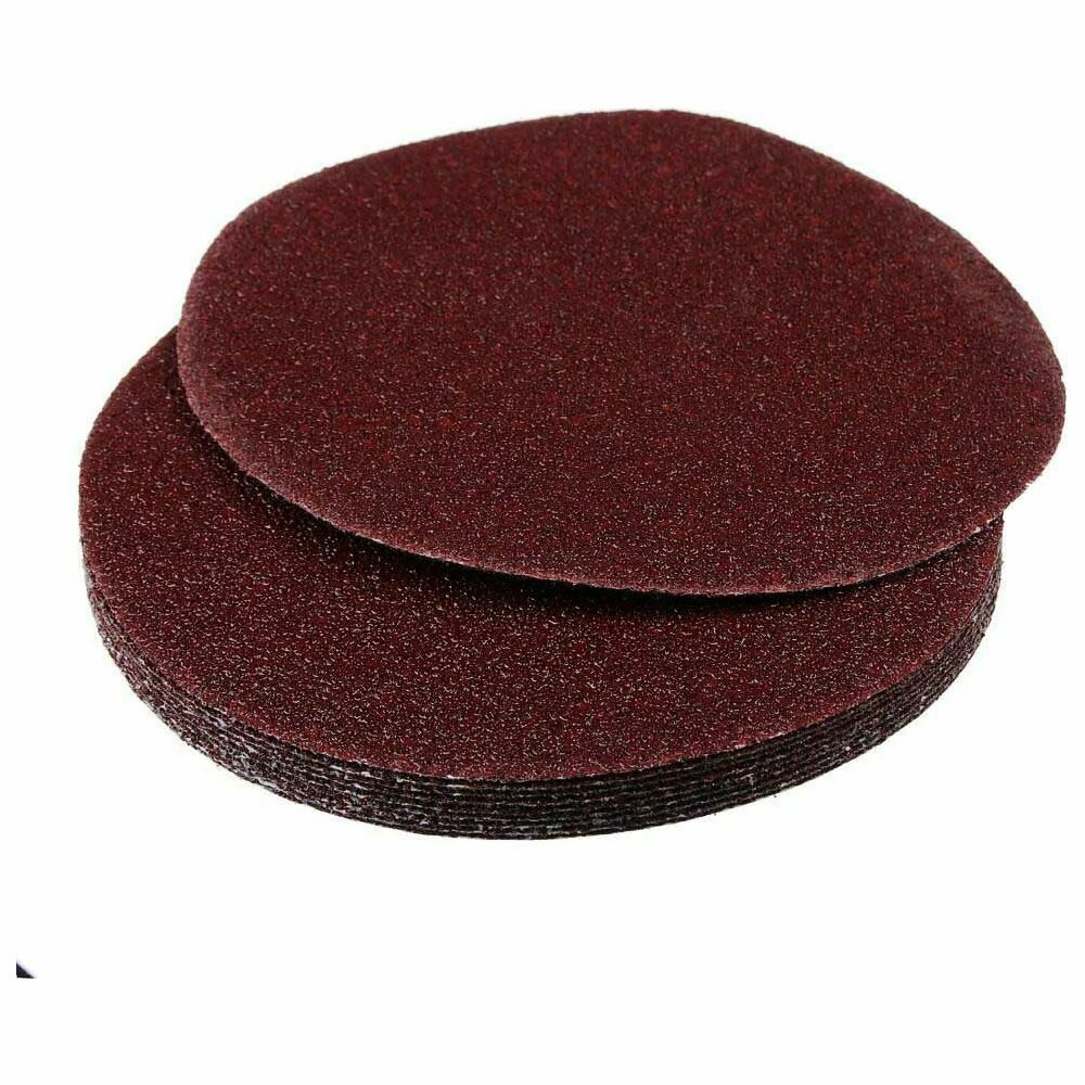 Круг абразивный шлифовальный под липучку (10 шт; 125 мм; Р40) ермак 645-065