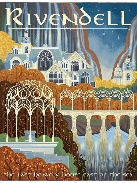 Алмазная Мозаика Картина Стразами Алмазное Хобби "Властелин Колец Эльф Хоббит Фильмы Фэнтези" 40х50 См.