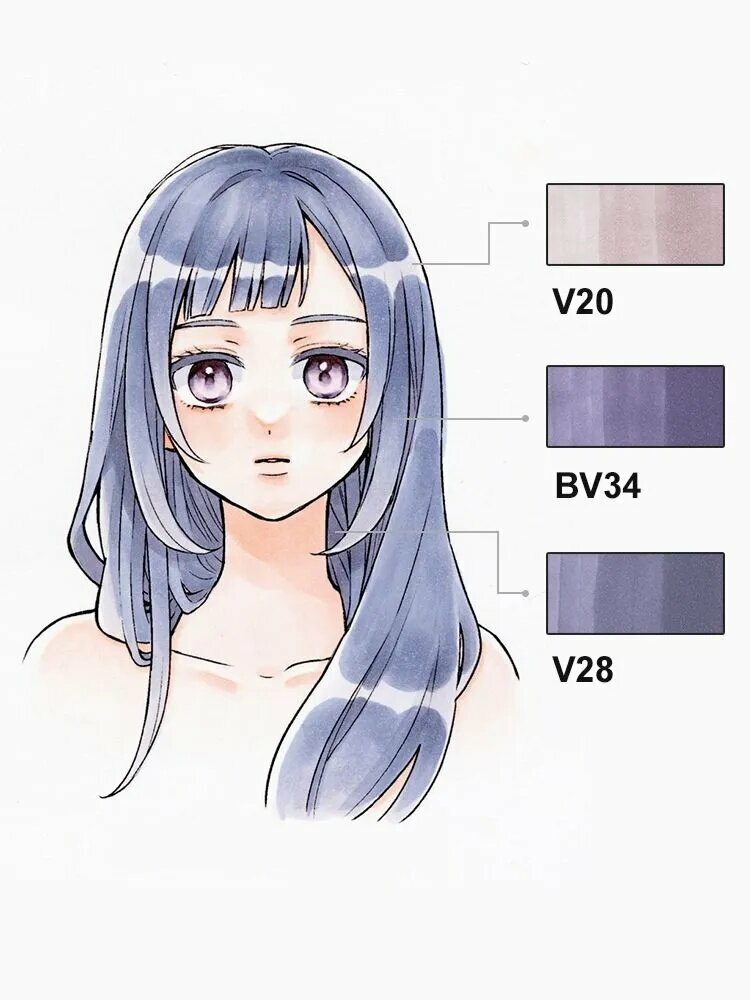 Copic Маркер Спиртовой, толщина: 1 мм, 3 шт.