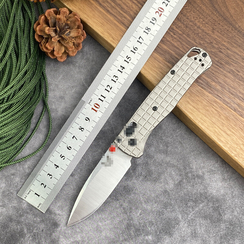 Складной нож Butterfly 535 из алюминиевого сплава с гранатовым узором, портативный, для выживания, острый, многофункциональный