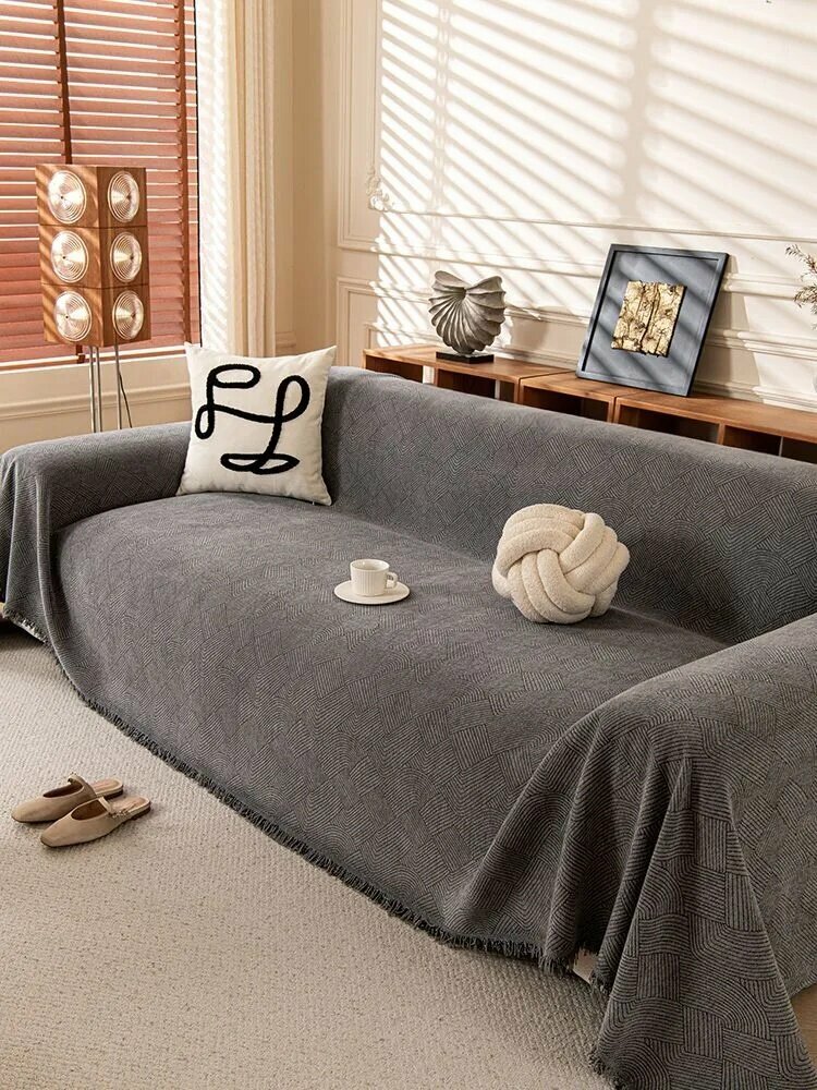 Lemog Покрывало непромокаемое, Микрошенилл с размерами: 260 см х 180 см