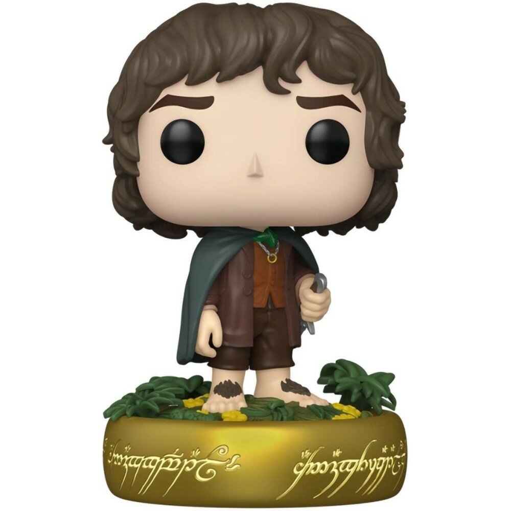 Фигурка Funko POP! Plus The Lord of the Rings Frodo Baggins (atop a One Ring) (Glows in the Dark) 86430