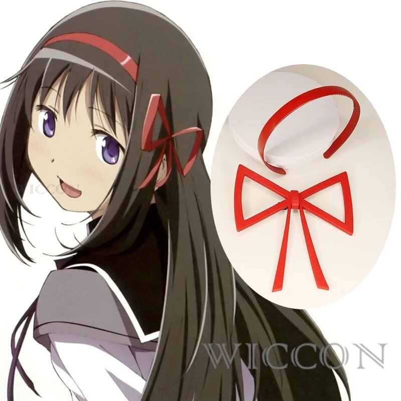 Косплей костюм Akemi Homura Белый, XL, headwear