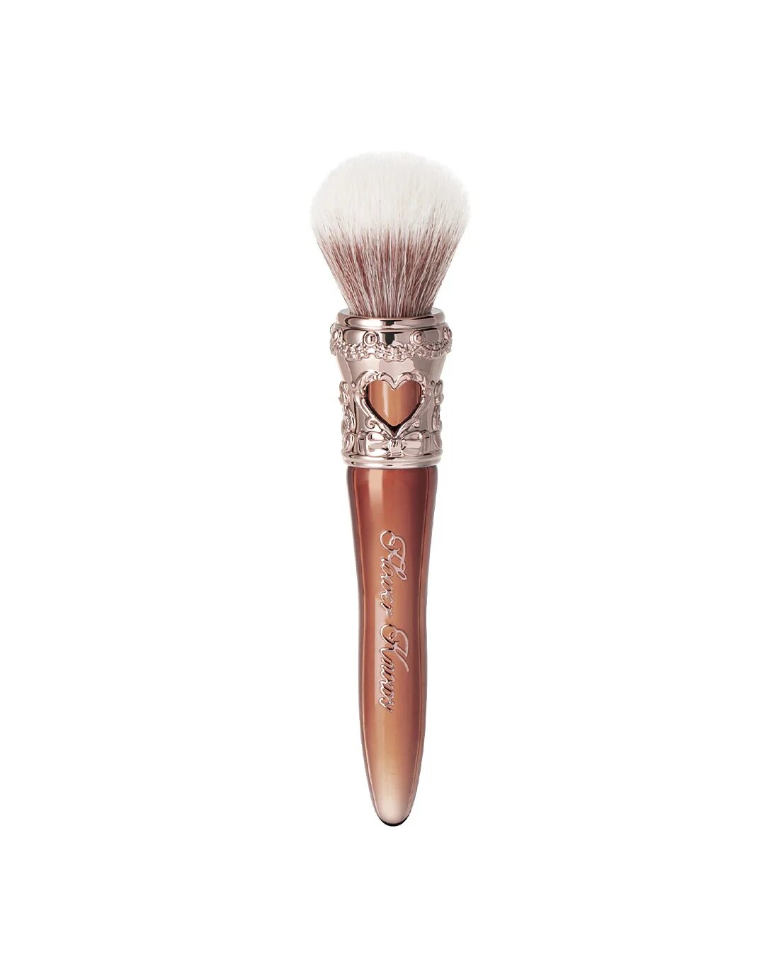 Кисть для румян Flower Knows Shell Pearl Series Chocolate