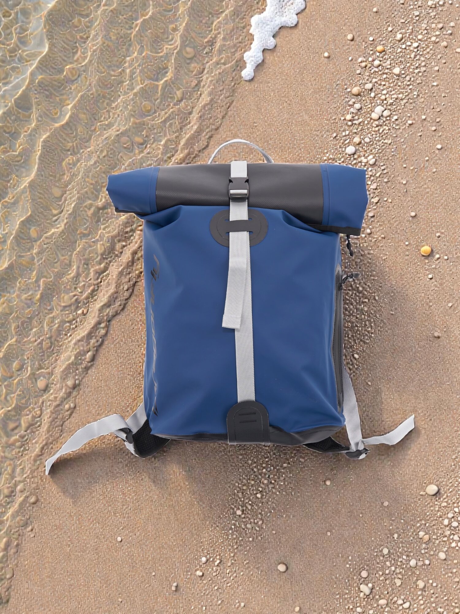 Герморюкзак Dragonfly "Fold Bag Blue", 22 л, складной, водонепроницаемый