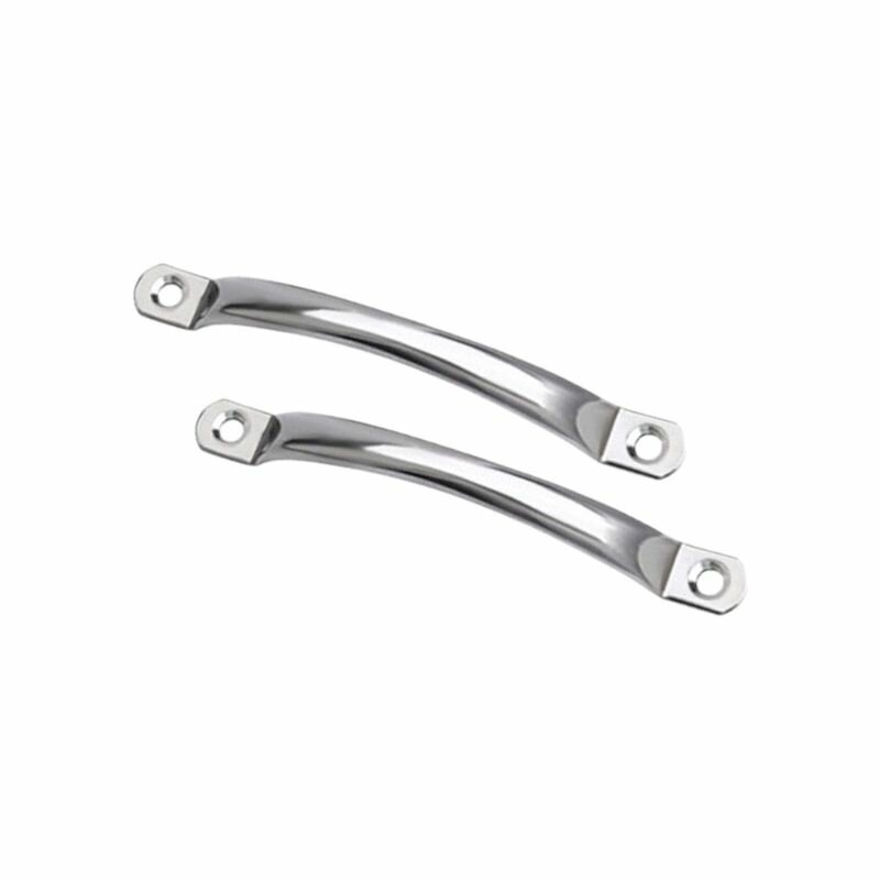 2 ручки из нержавеющей стали, круглые трубчатые ручки, разделочная доска, для разделочных досок, комод, дверцы шкафов, дужки поверхностного монтажа -№ 1