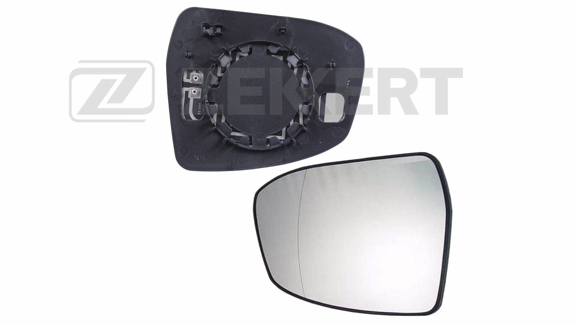 Стекло зеркала правый с подогревом Zekkert Германия на Ford Mondeo . Зеркало на Форд Мондео 2008 - 2014гг