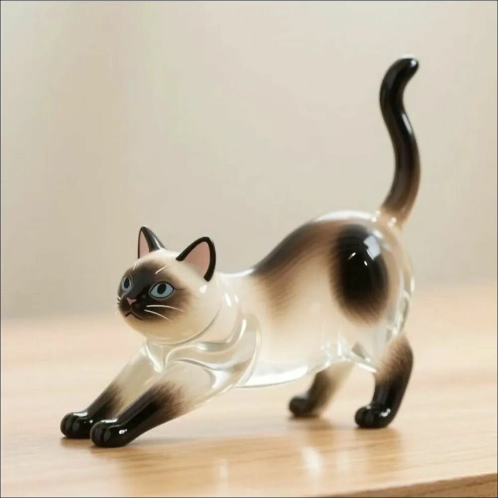 Коробка для хранения кошачьей шерсти, акрил/пластик/сплав, 4,5см, прозрачная