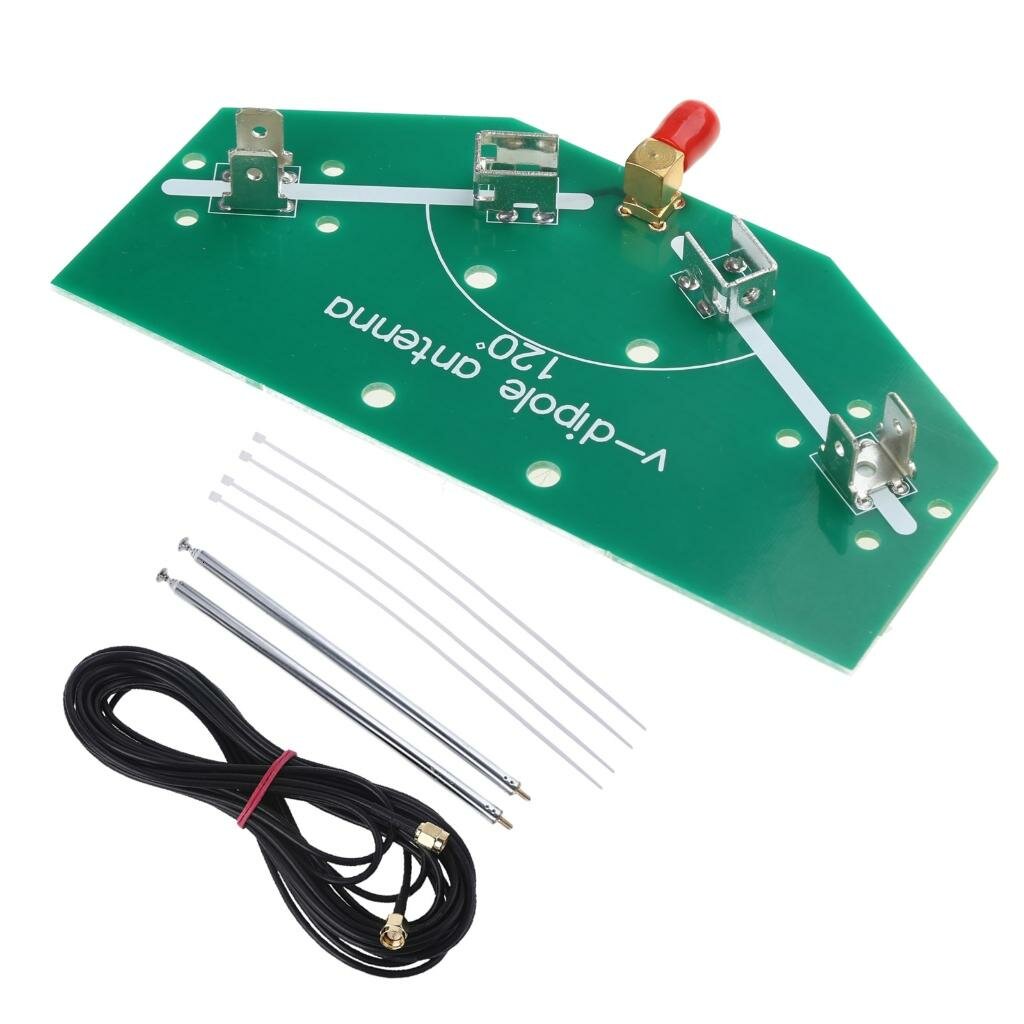 Антенна V-диполь 137 МГц с кабелем SMA