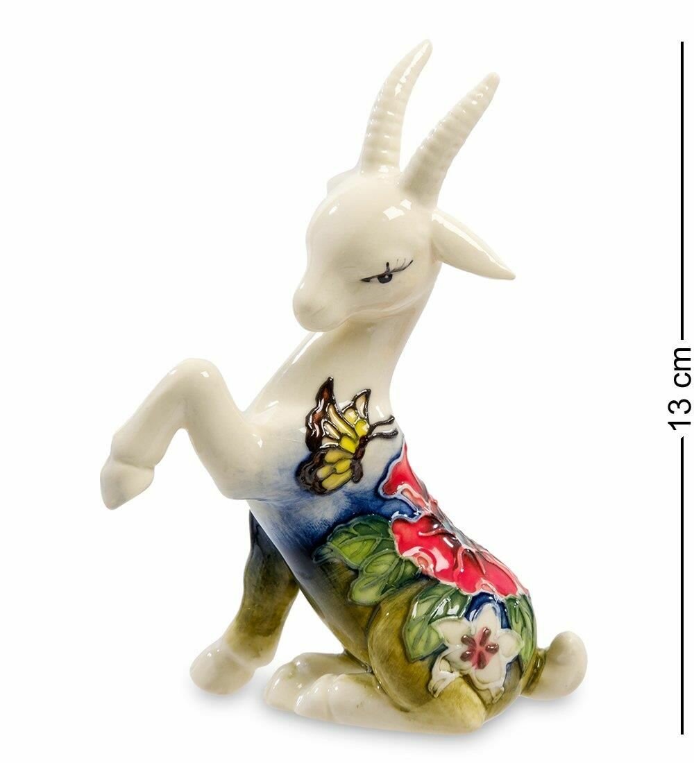 Фигурка настольная Коза (Pavone) A2035904 Pavone, Фарфор, в подарок