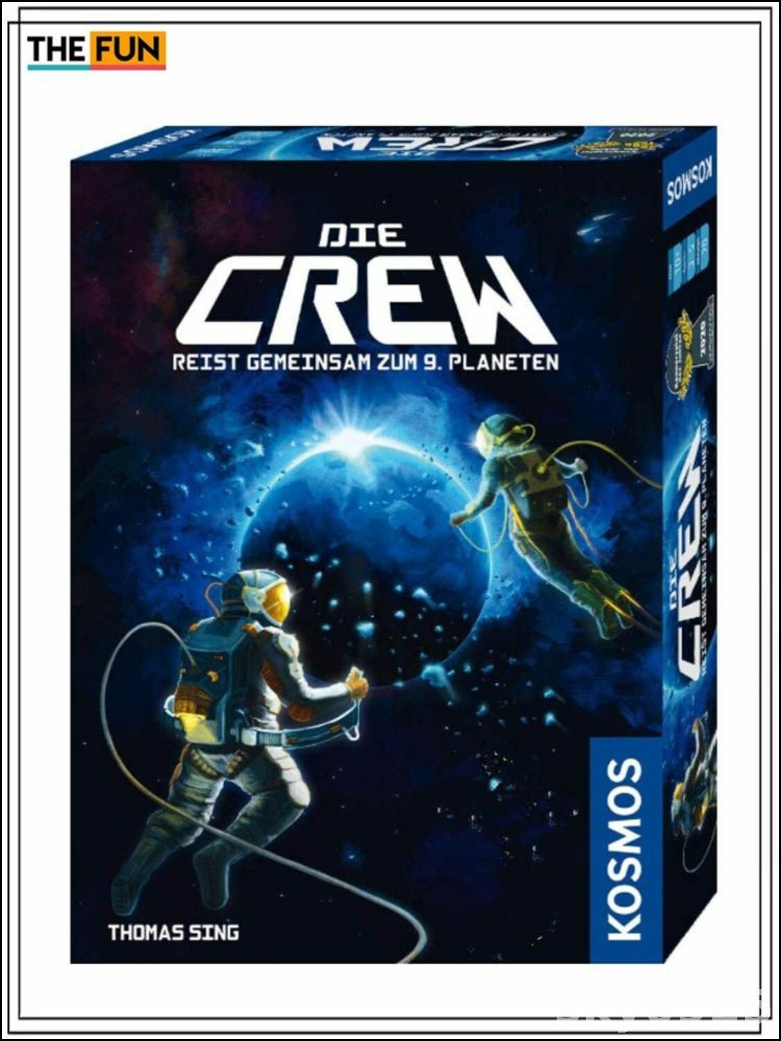 Обновленная версия бестселлера The Crew, настольная карточная игра